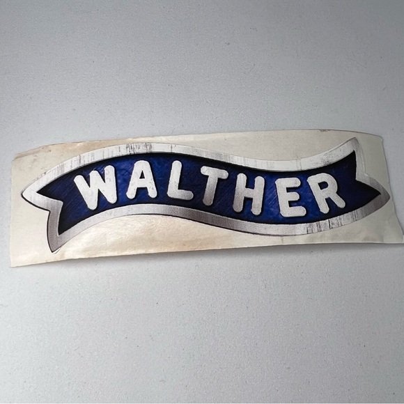 walther | Accents | Walther Firearms Logo Sticker 4 Oem Promotional ...